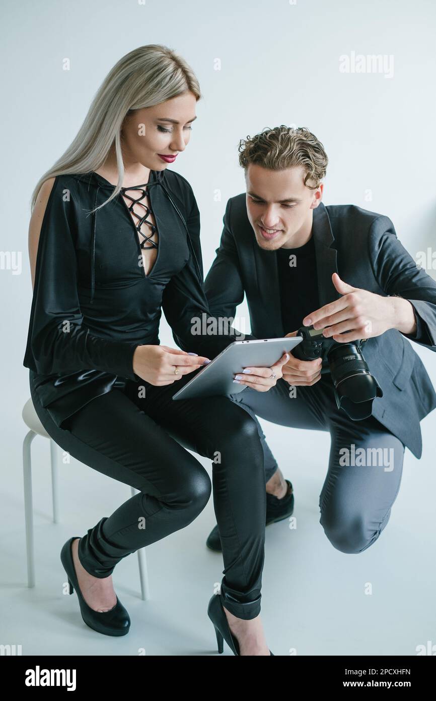 directions creative ideas photoshoot concept Stock Photo - Alamy