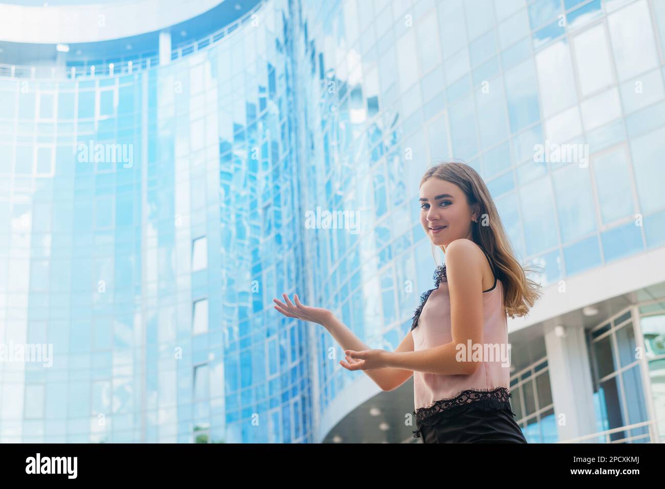 development of the build industry of big cities Stock Photo - Alamy
