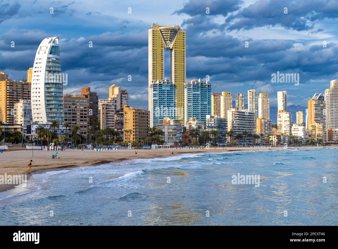 Tall buildings of Benidorm, Alicante, Spain Stock Photo - Alamy