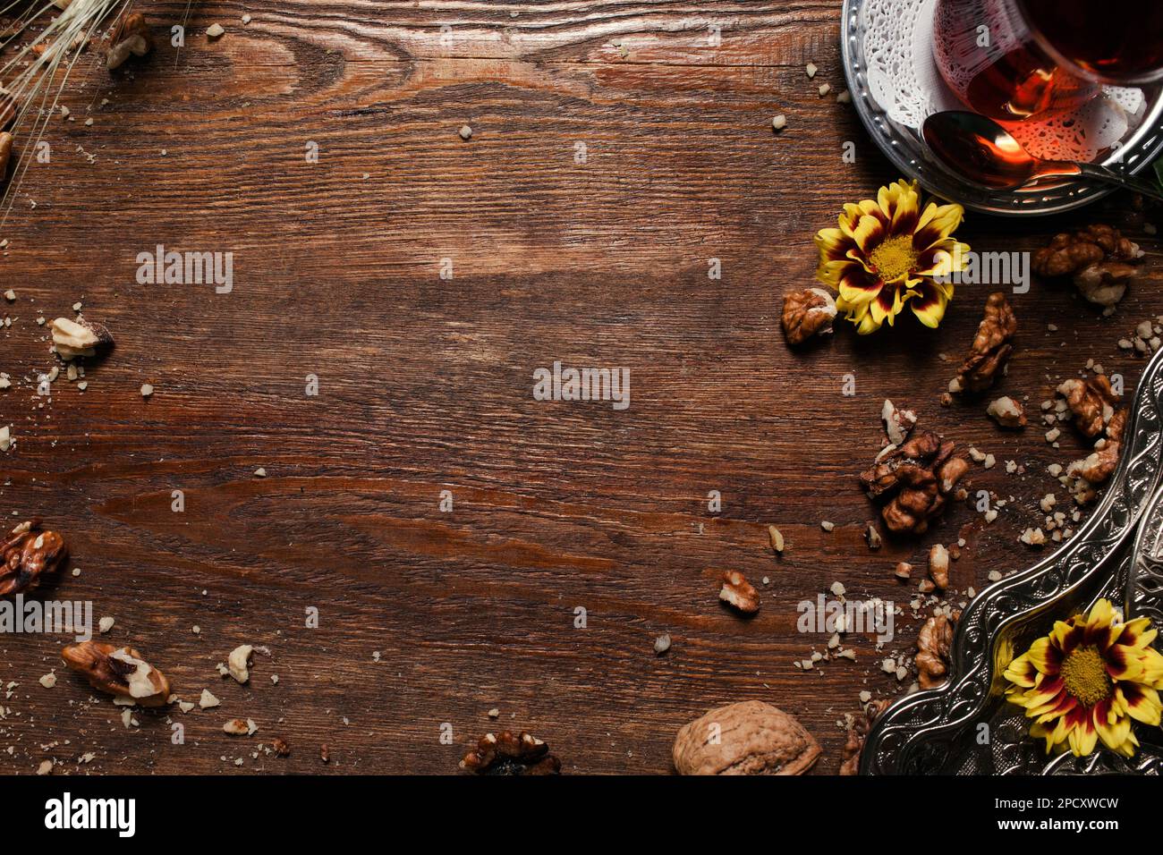 Food background turkish sweet cuisine concept Stock Photo - Alamy