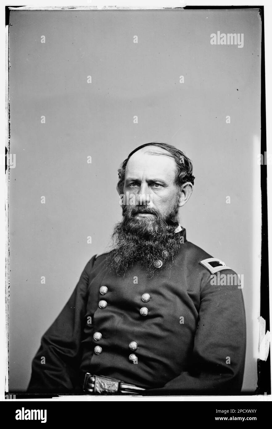 General E.B. Tyler, Colonel of 7th Ohio Inf.. Civil war photographs ...