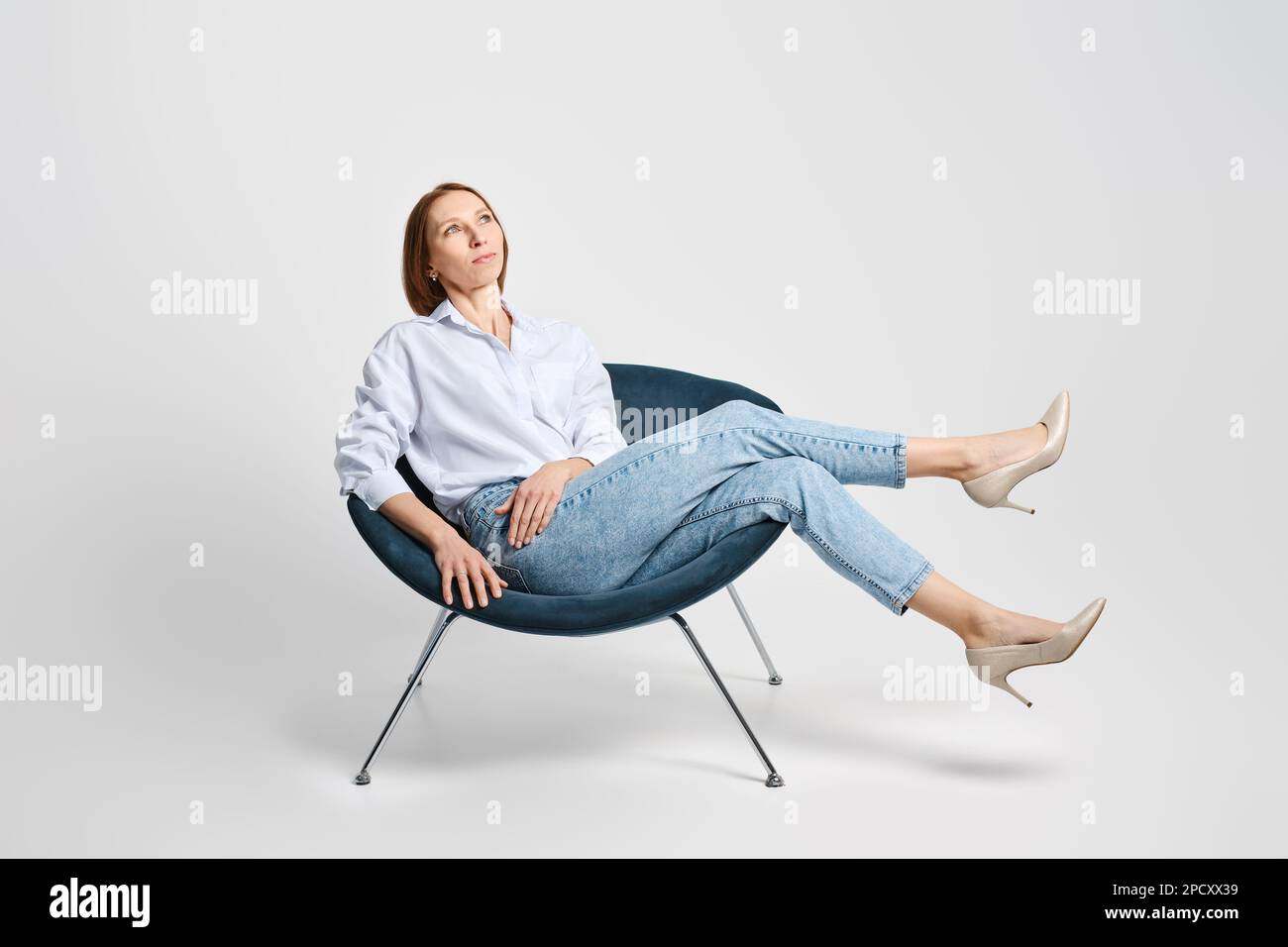 Tall attractive middle aged woman hi-res stock photography and images ...