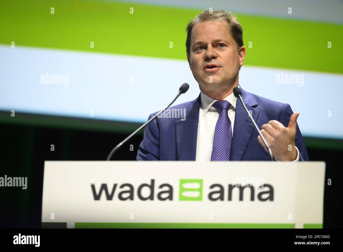 Olivier Niggli, Director General of World Anti-Doping Agency (WADA ...