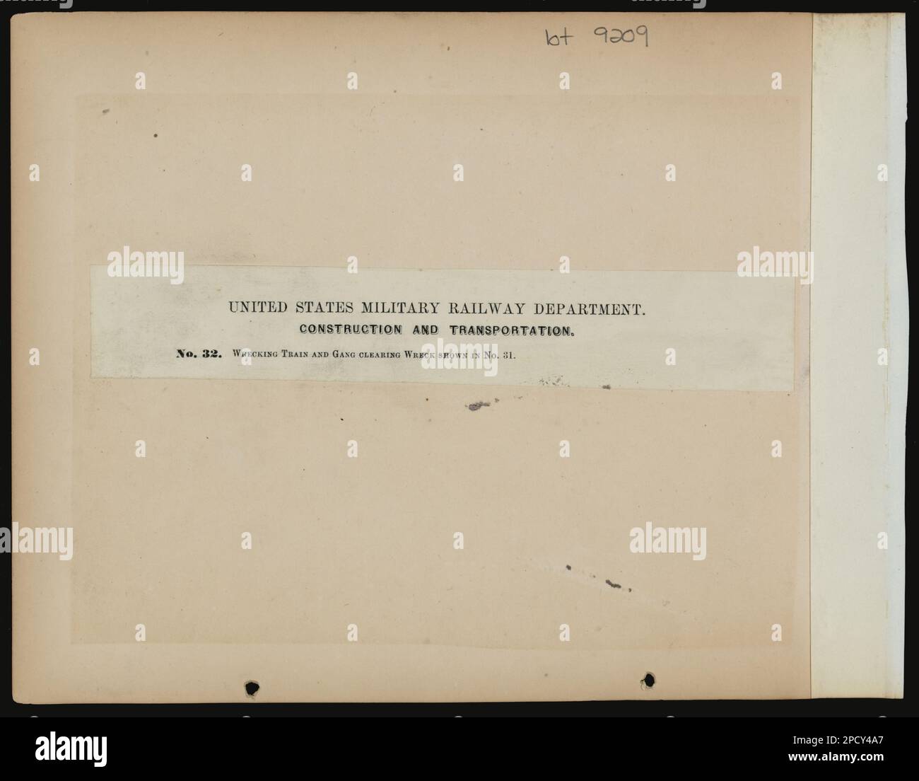 Wrecking train and gang clearing wreck. Forms part of Civil War photos ...