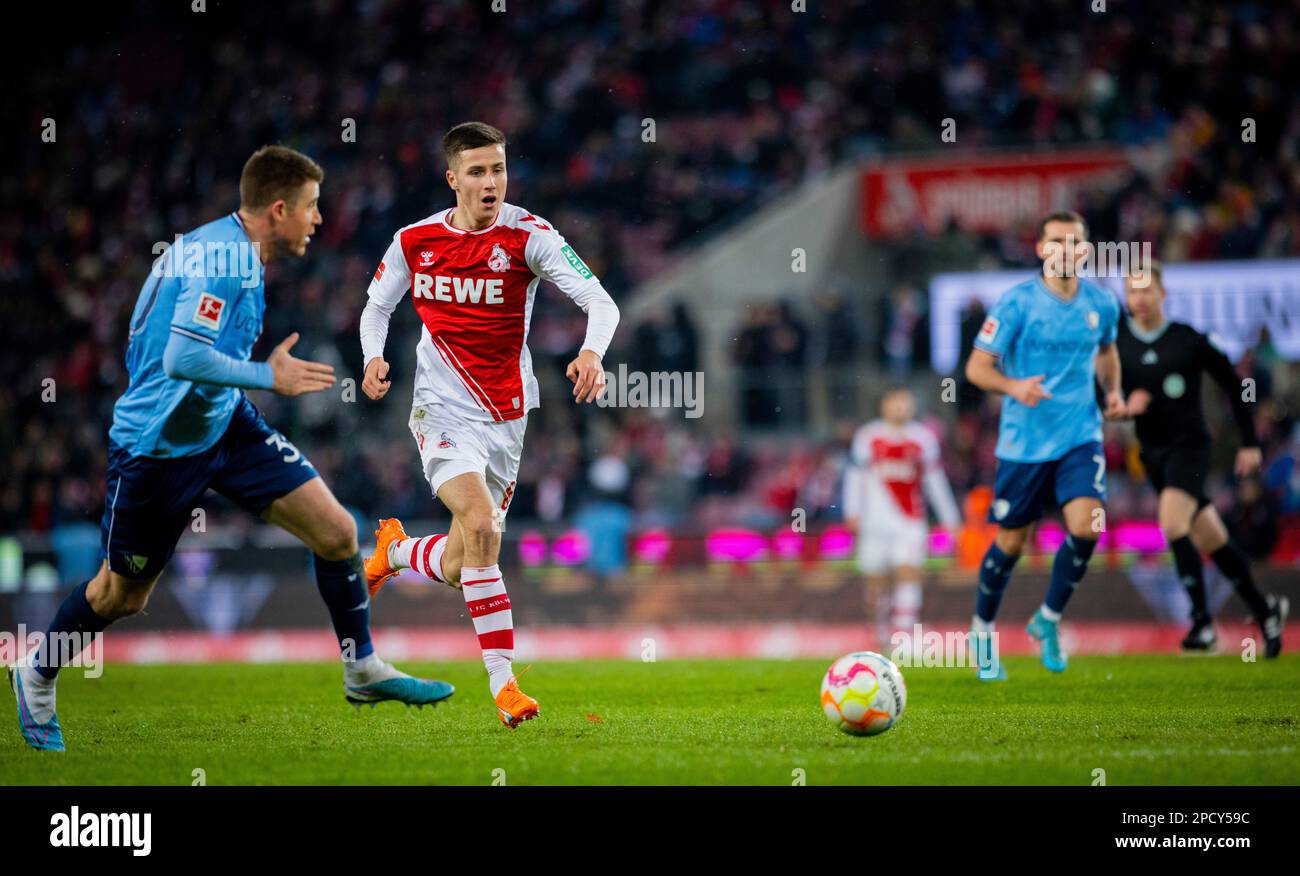 Cologne, Germany. 10th Mar, 2023. Denis Huseinbasic (Köln) 1. FC Köln ...