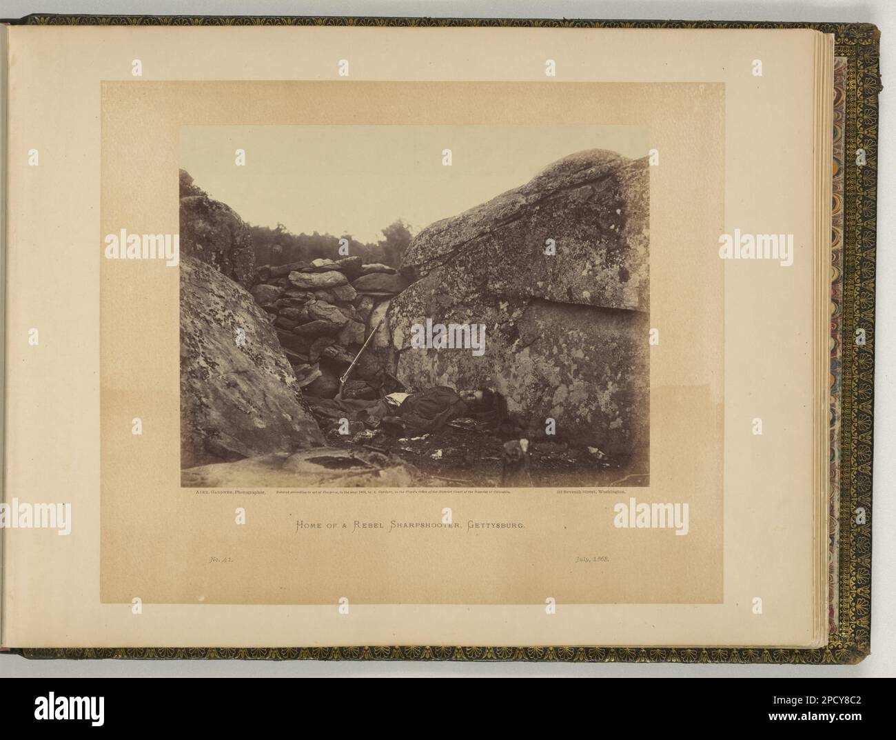 Home of a rebel sharpshooter / Alex. Gardner, photographer.. William ...