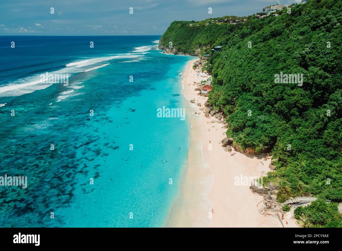 Aerial perspective beach in bali hi-res stock photography and images ...