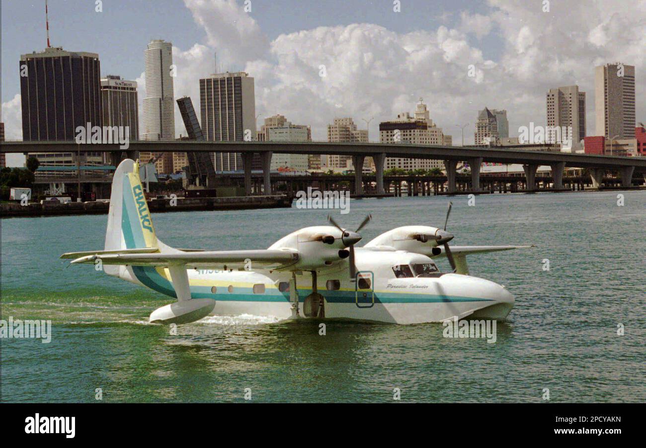 **ADVANCE FOR JUNE 17-18 -- FILE ** The two-engine Grumman Mallard ...
