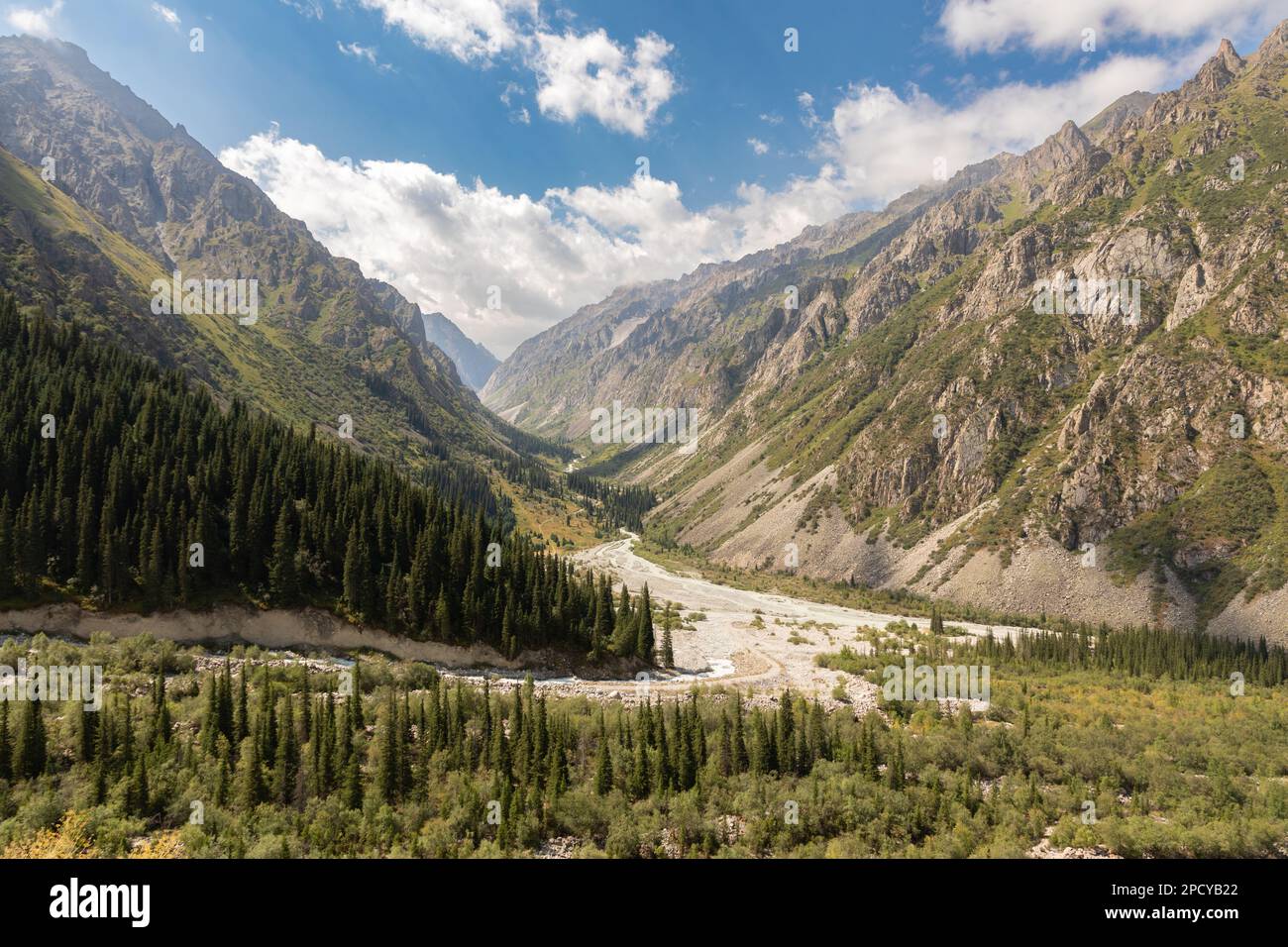 Landscape Ala Archa National Park, Kyrgyzstan Stock Photo - Alamy