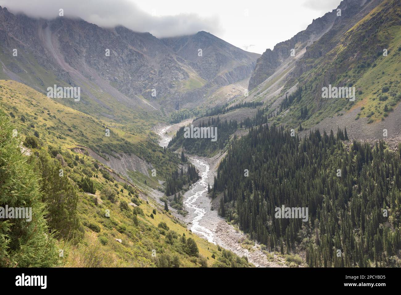 Landscape Ala Archa National Park, Kyrgyzstan Stock Photo - Alamy
