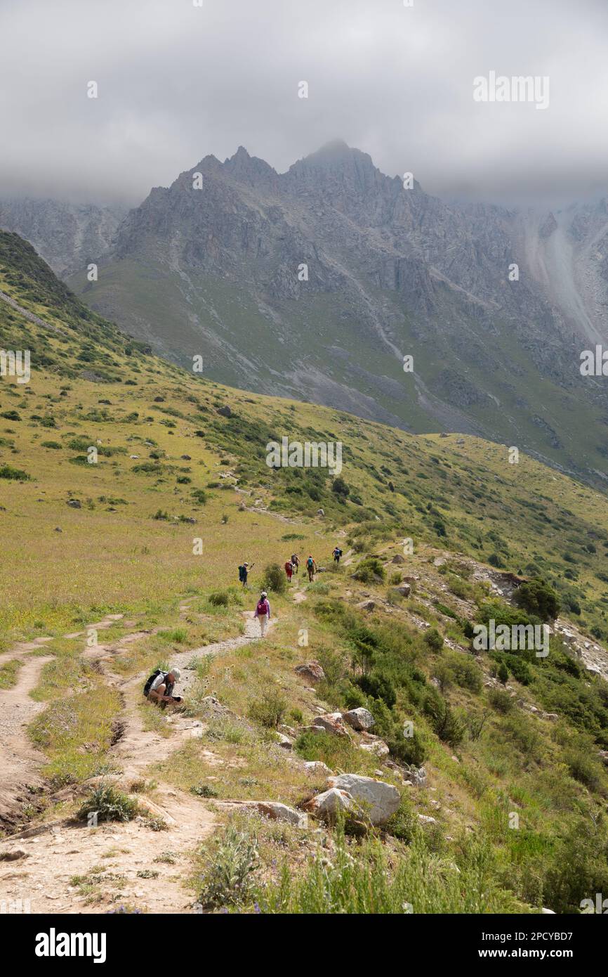 Landscape Ala Archa National Park, Kyrgyzstan Stock Photo - Alamy