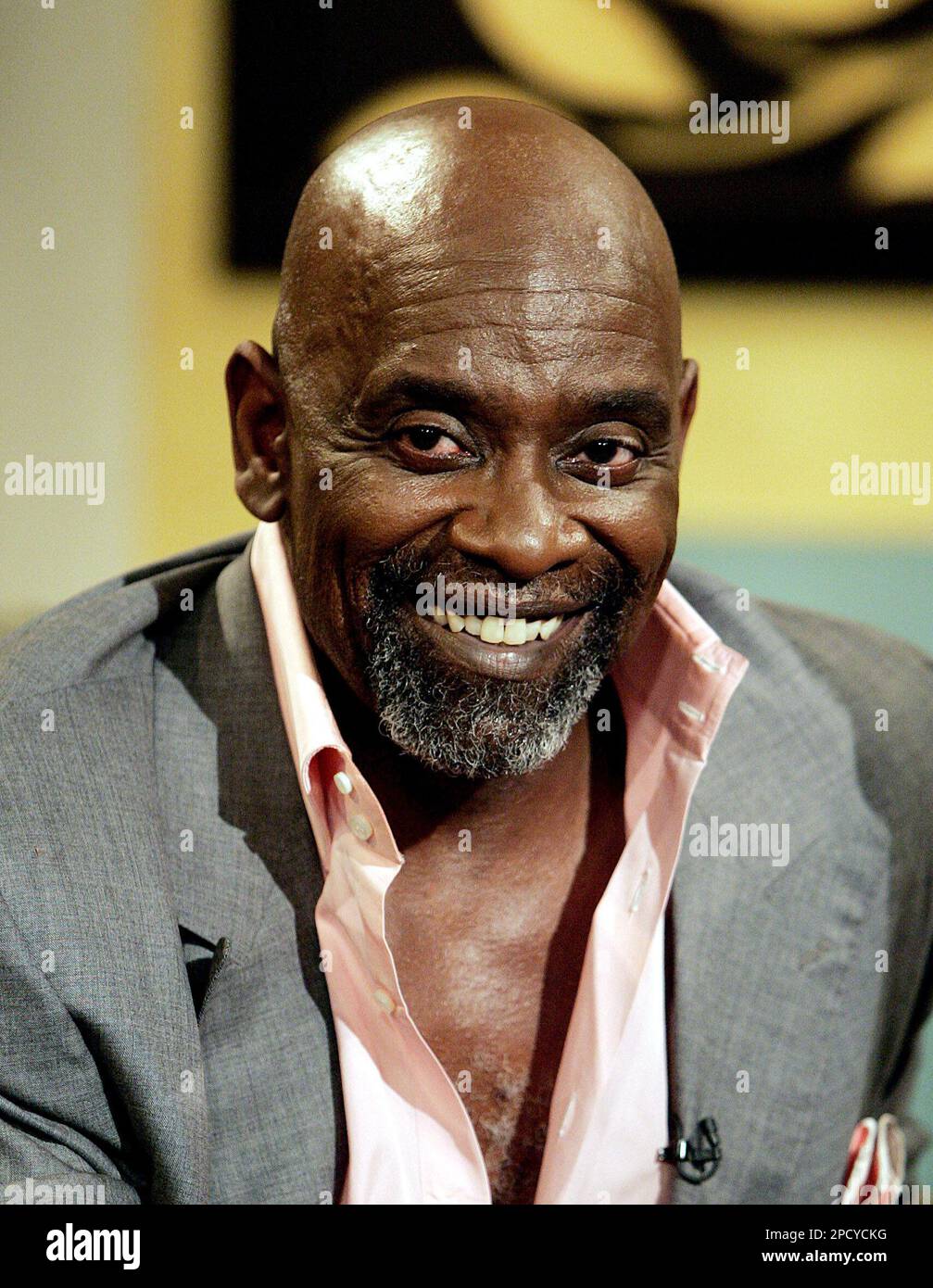 Chris Gardner poses for a picture after an interview on Naomi Judd's ...