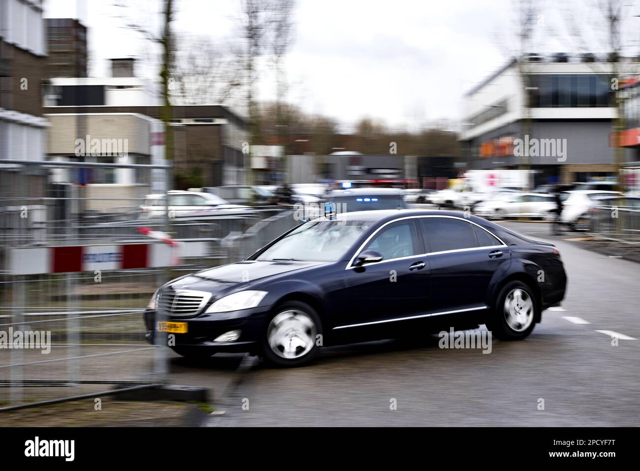 AMSTERDAM - Security at the extra secure court De Bunker for the ...