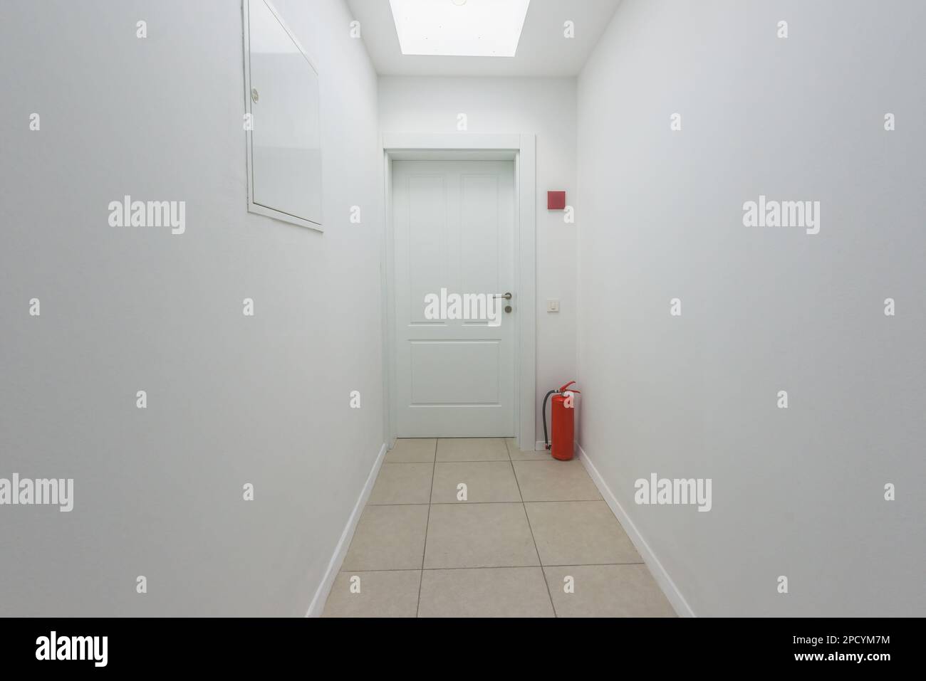 Corridor fire extinguisher hi-res stock photography and images - Alamy