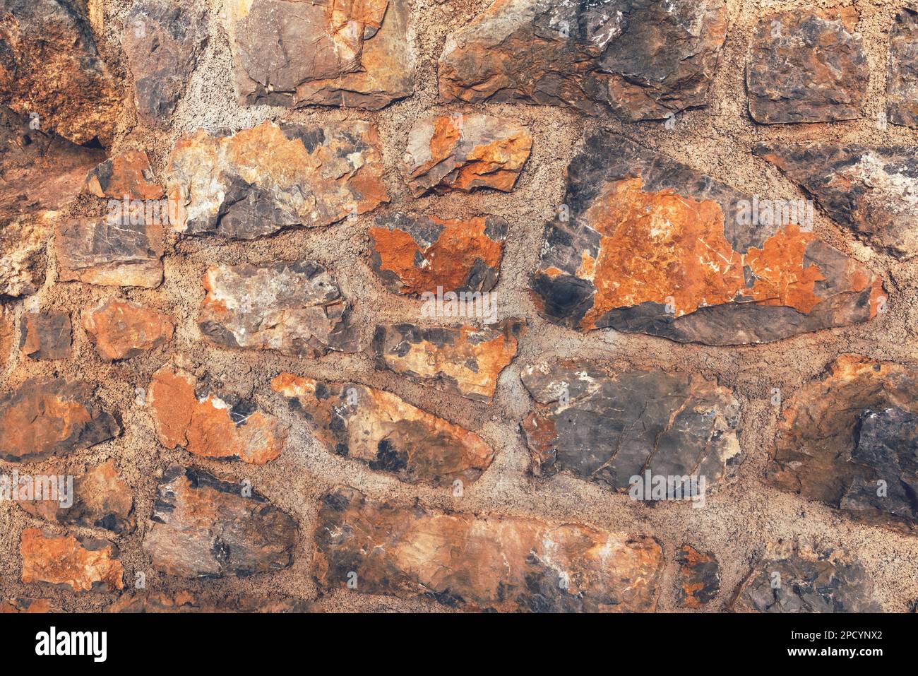 Old stone wall in croatian town of Opatija as background Stock Photo ...