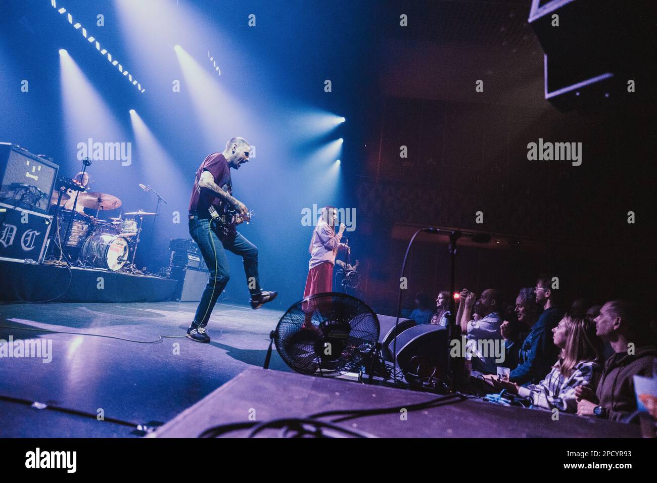 Copenhagen, Denmark. 13th Mar, 2023. The English post-punk band Dry ...