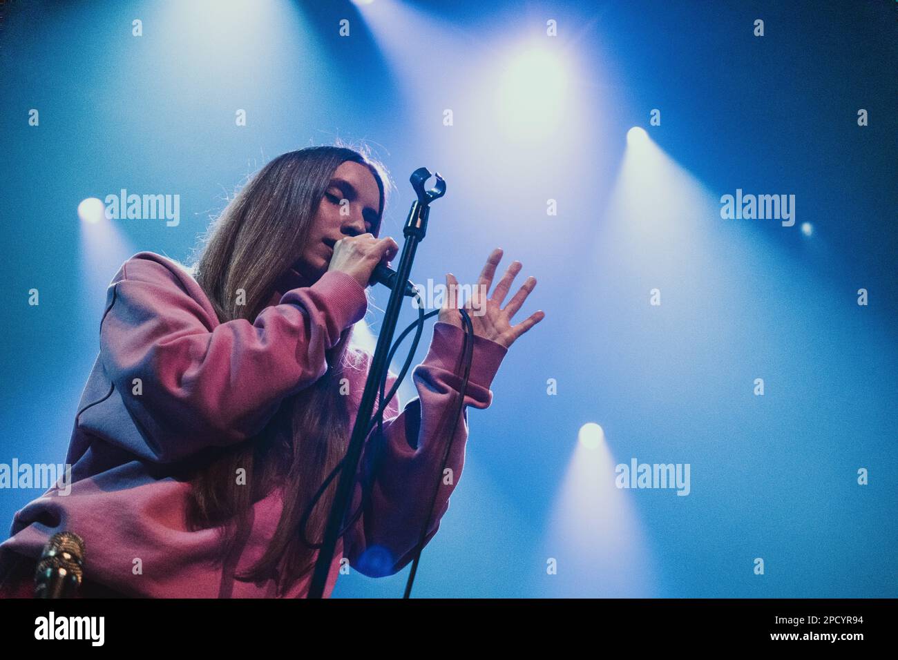 Copenhagen, Denmark. 13th Mar, 2023. The English post-punk band Dry ...
