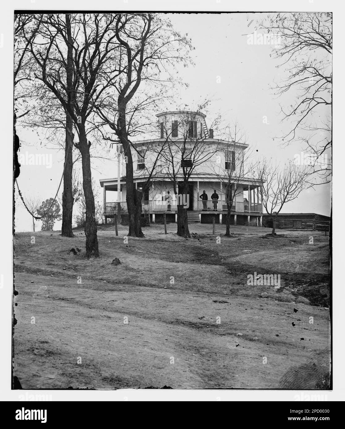 Arlington, Virginia. Headquarter's of General Irwin McDowell near Lee ...