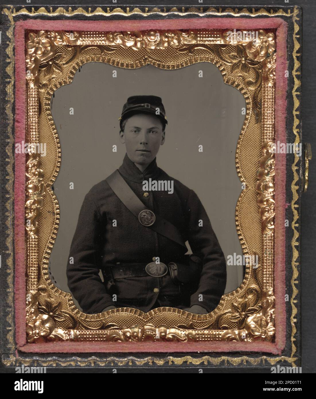 Private Nathaniel Shoup of Co. C, 84th Pennsylvania Infantry Regiment ...