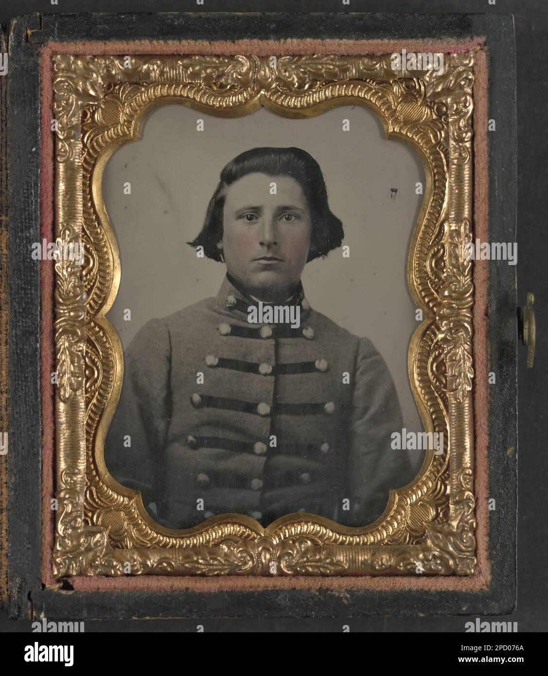 Confederate states of america army virginia infantry hi-res stock ...