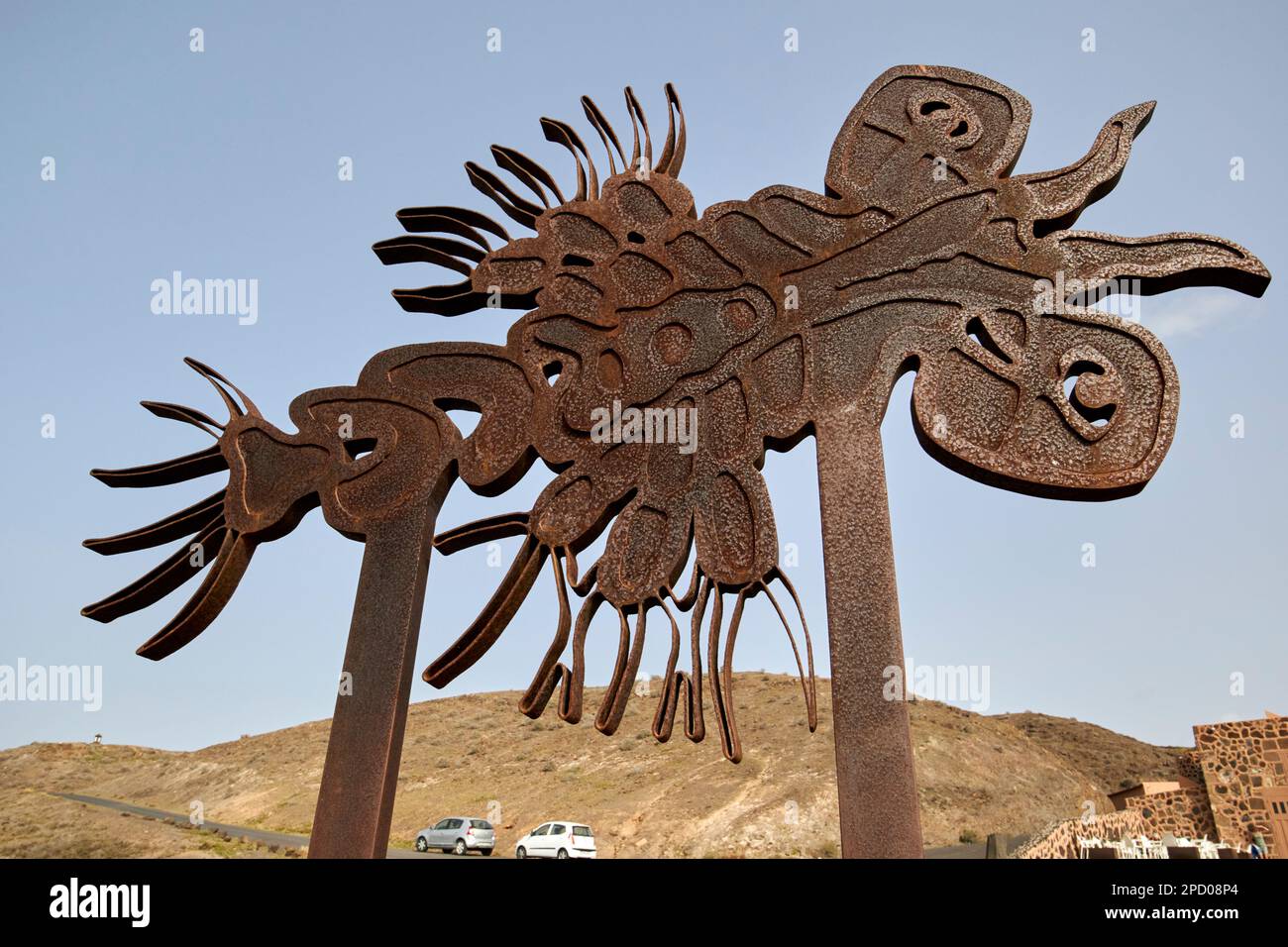 brine shrimp sculpture design by cesar manrique at salinas de janubio ...