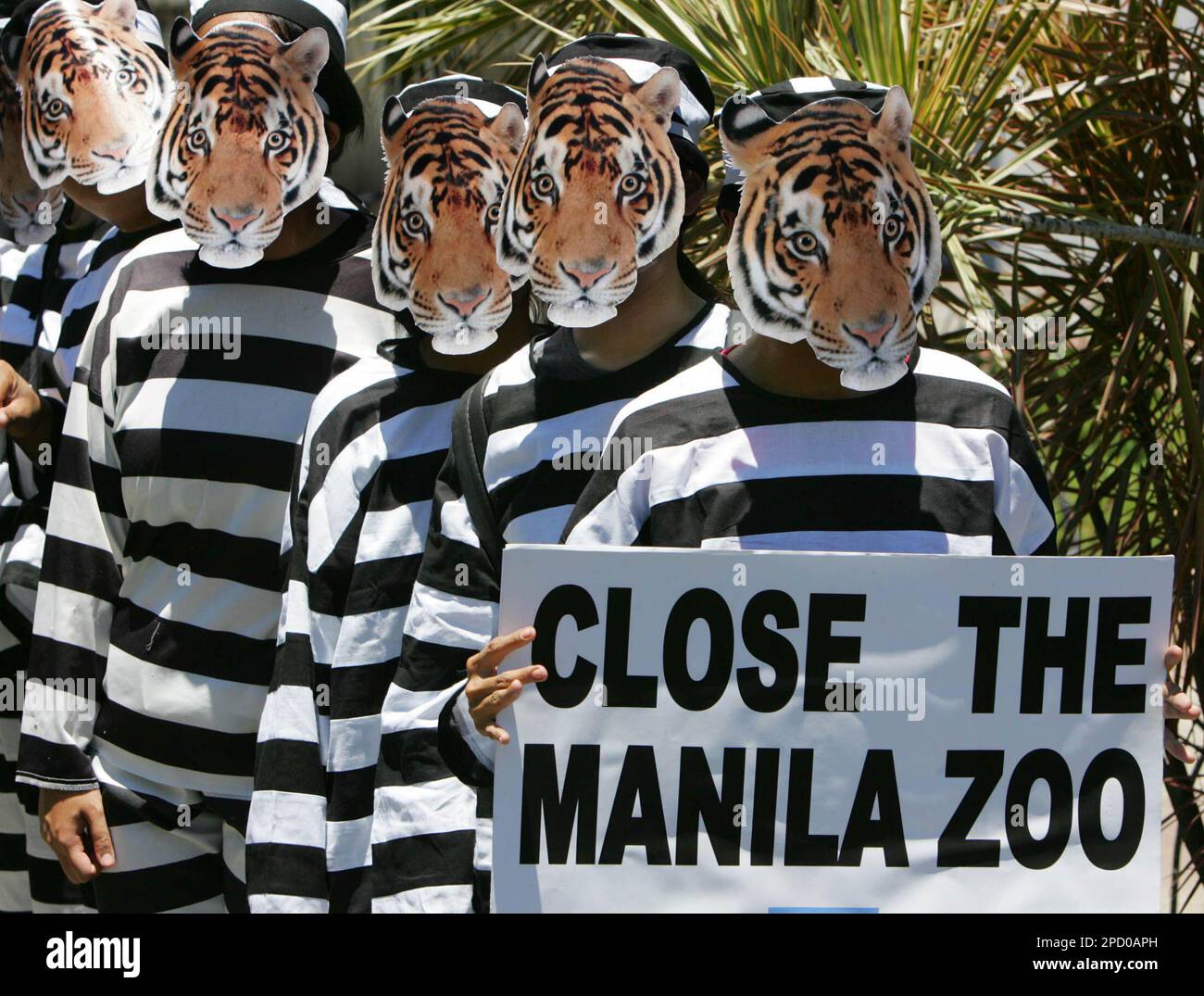 Members of People for the Ethical Treatment of Animals or PETA wearing ...