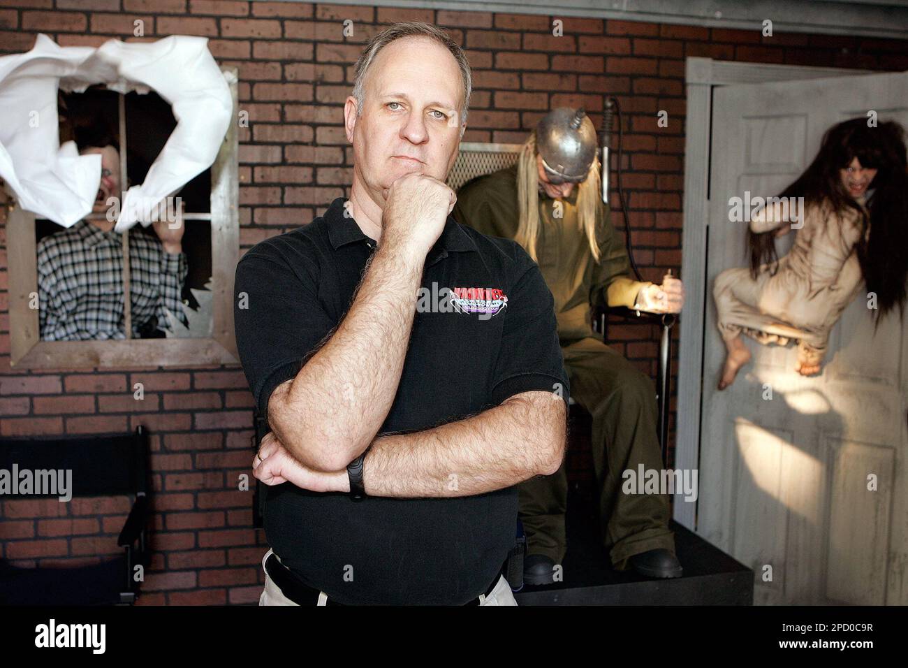 Leonard Pickel, publisher of Haunted Attraction magazine, is pictured ...