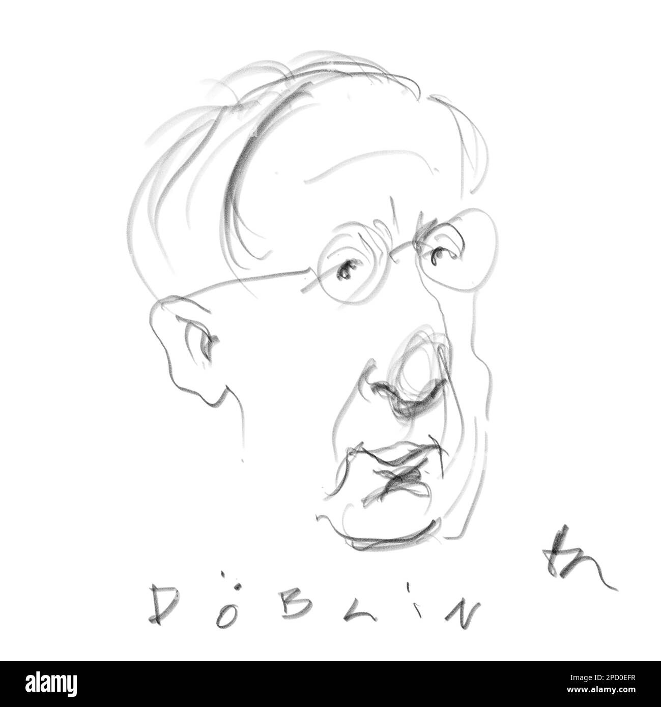 Doblin zeichnung hi-res stock photography and images - Alamy