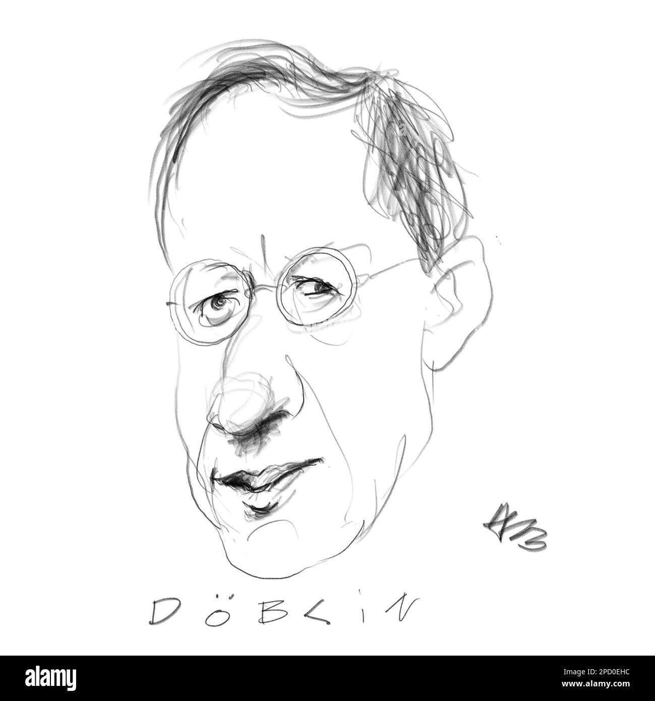 Doblin drawing hi-res stock photography and images - Alamy