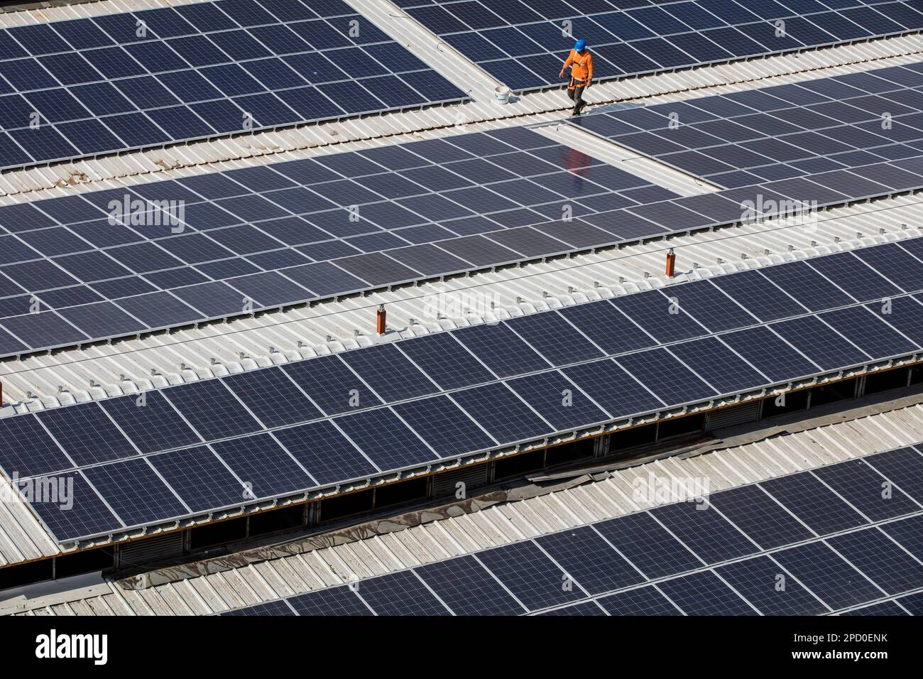 Solar panels plant quality hi-res stock photography and images - Alamy