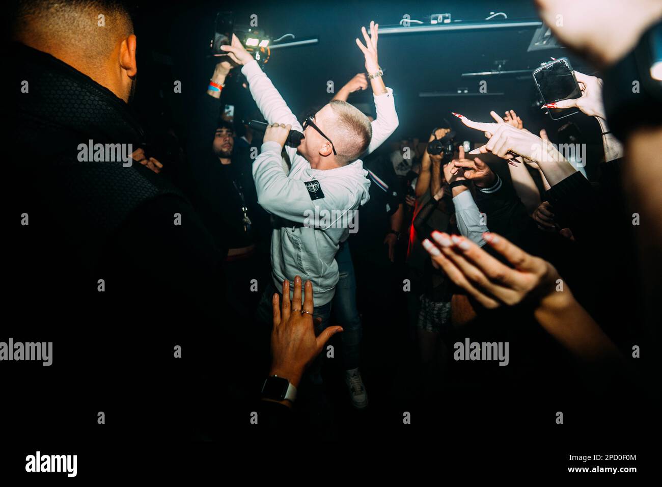 UK rapper Arrdee electrifies the crowd at his after-party with an ...
