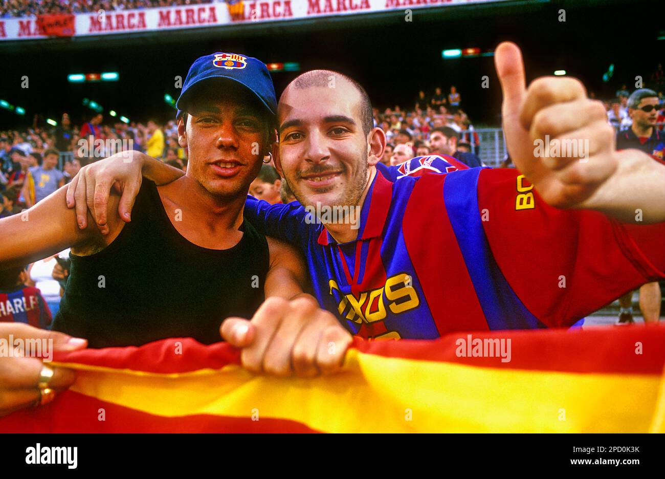 Fans de barcelone hi-res stock photography and images - Alamy