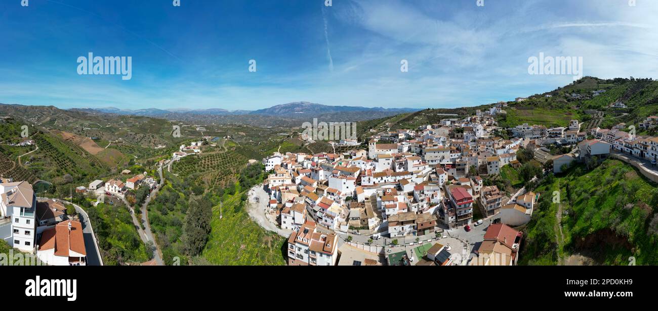 municipality of Iznate in the Axarquia region of Malaga, Andalusia ...