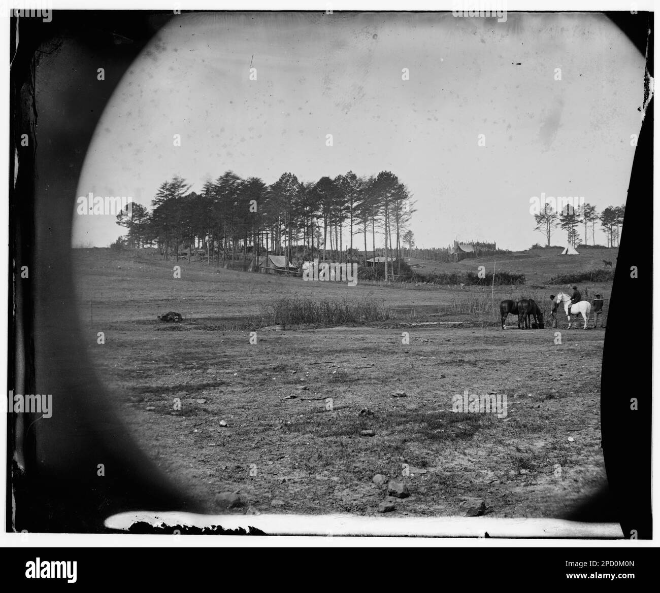Brandy Station, Virginia. Colonel G.H. Sharpe's quarters. Headquarters ...