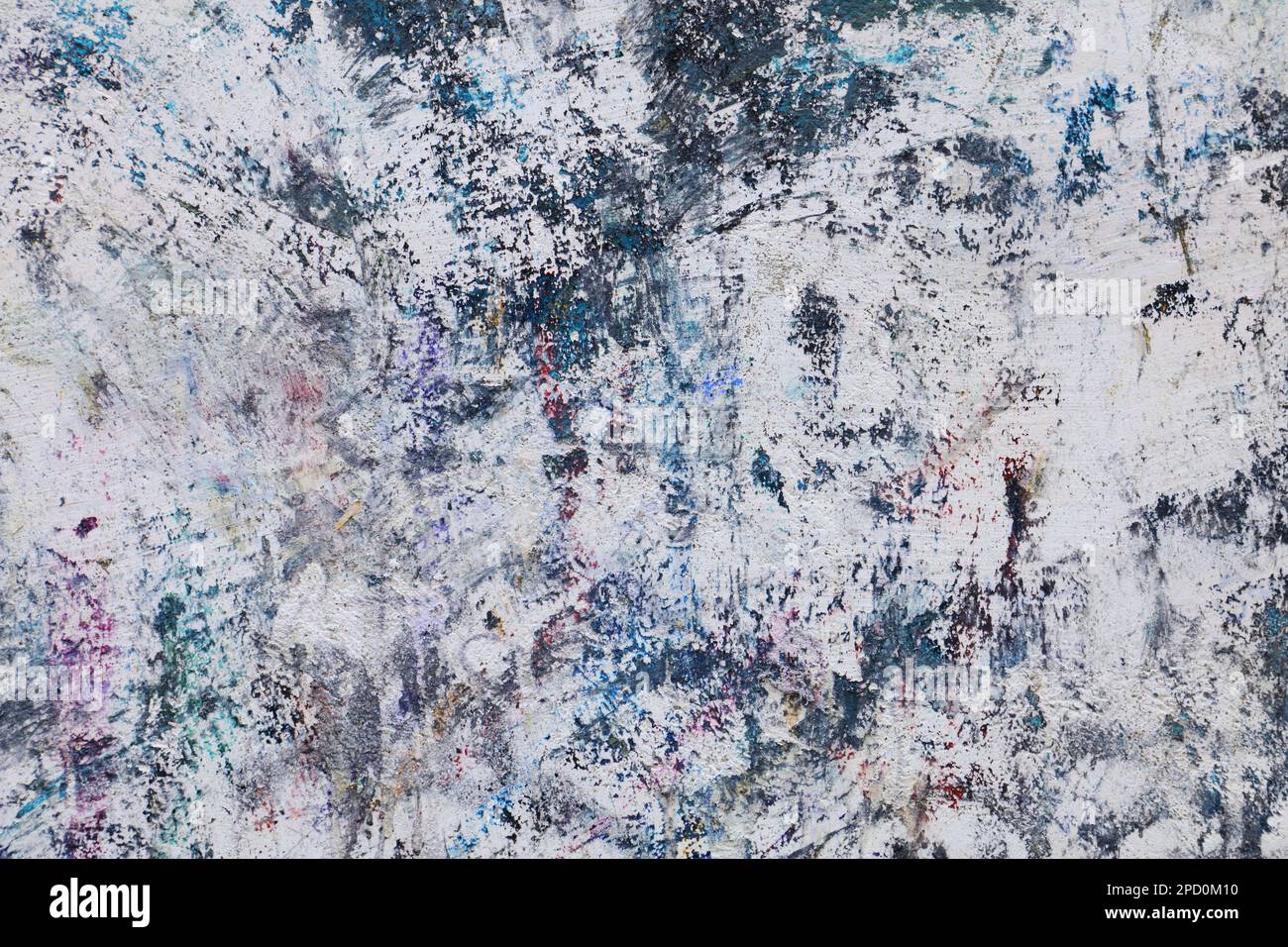 Old scratched wall texture. Layers of paint. Grunge paint layers ...