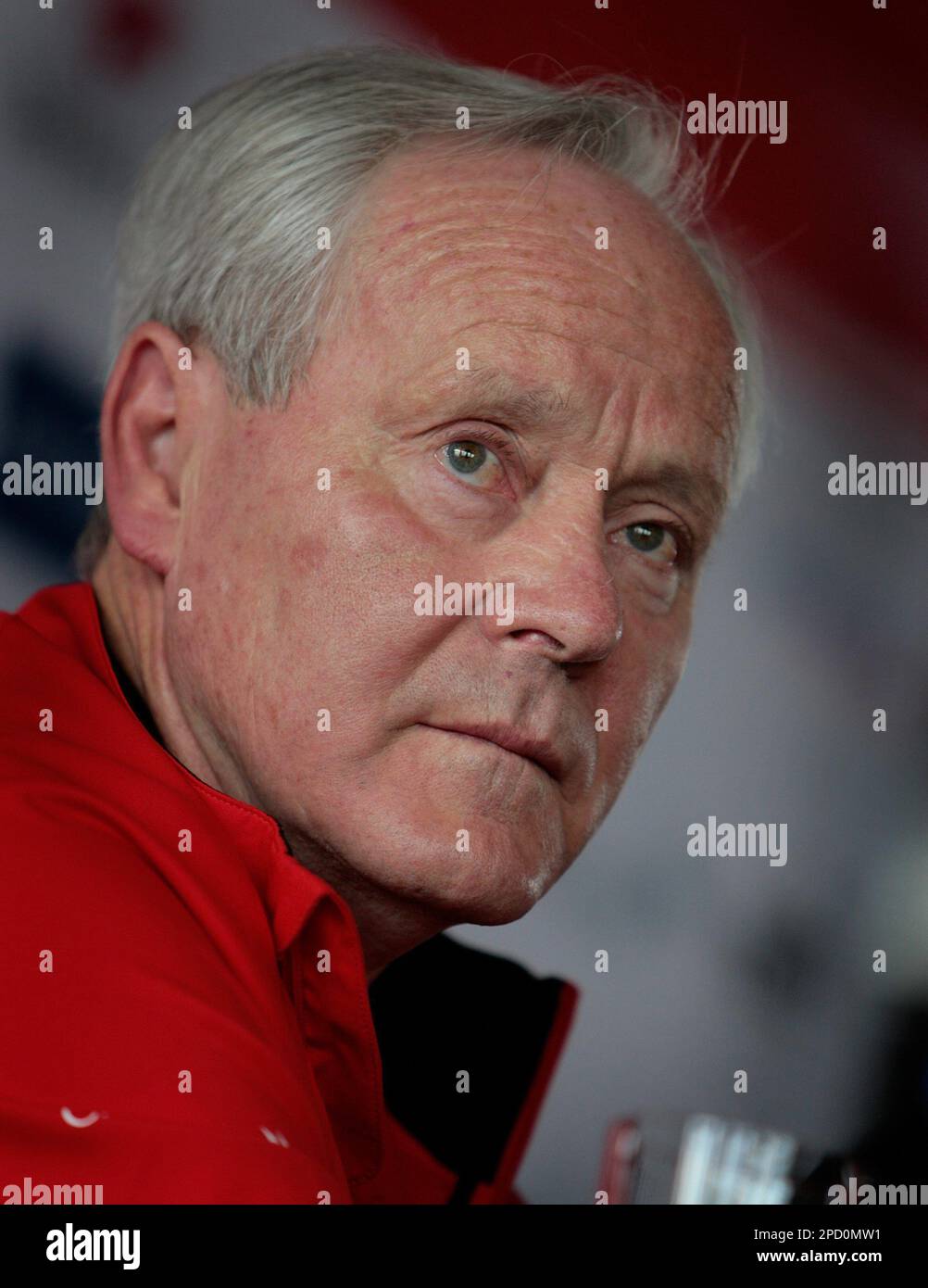 Der Schweizer Nati-Coach Jakob "Koebi" Kuhn, informiert am Freitag, 2 ...