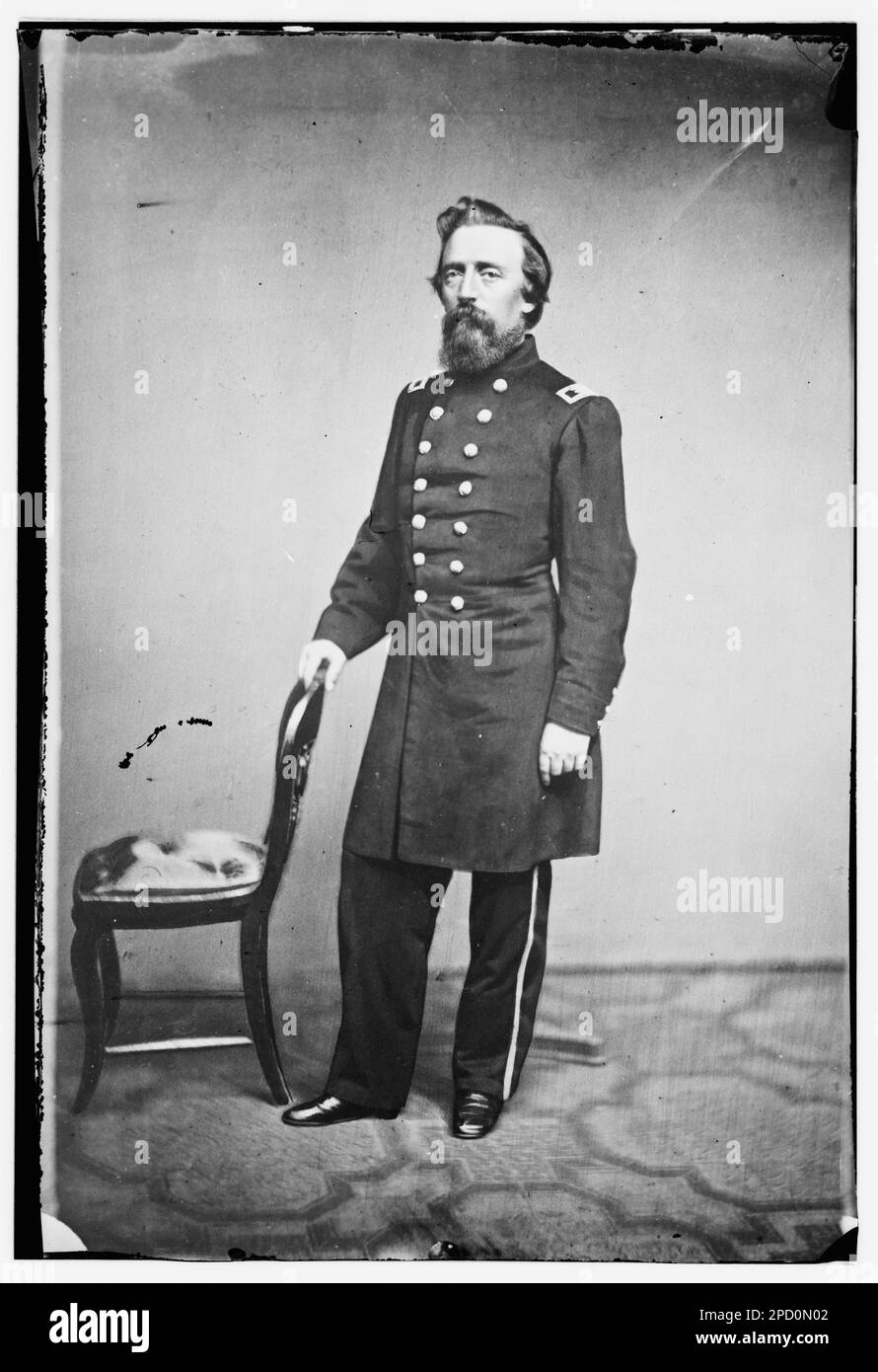 General Walter C. Whittaker i.e. Whitaker, Colonel 6th Ky. Inf., U.S.A.. Civil war photographs ...