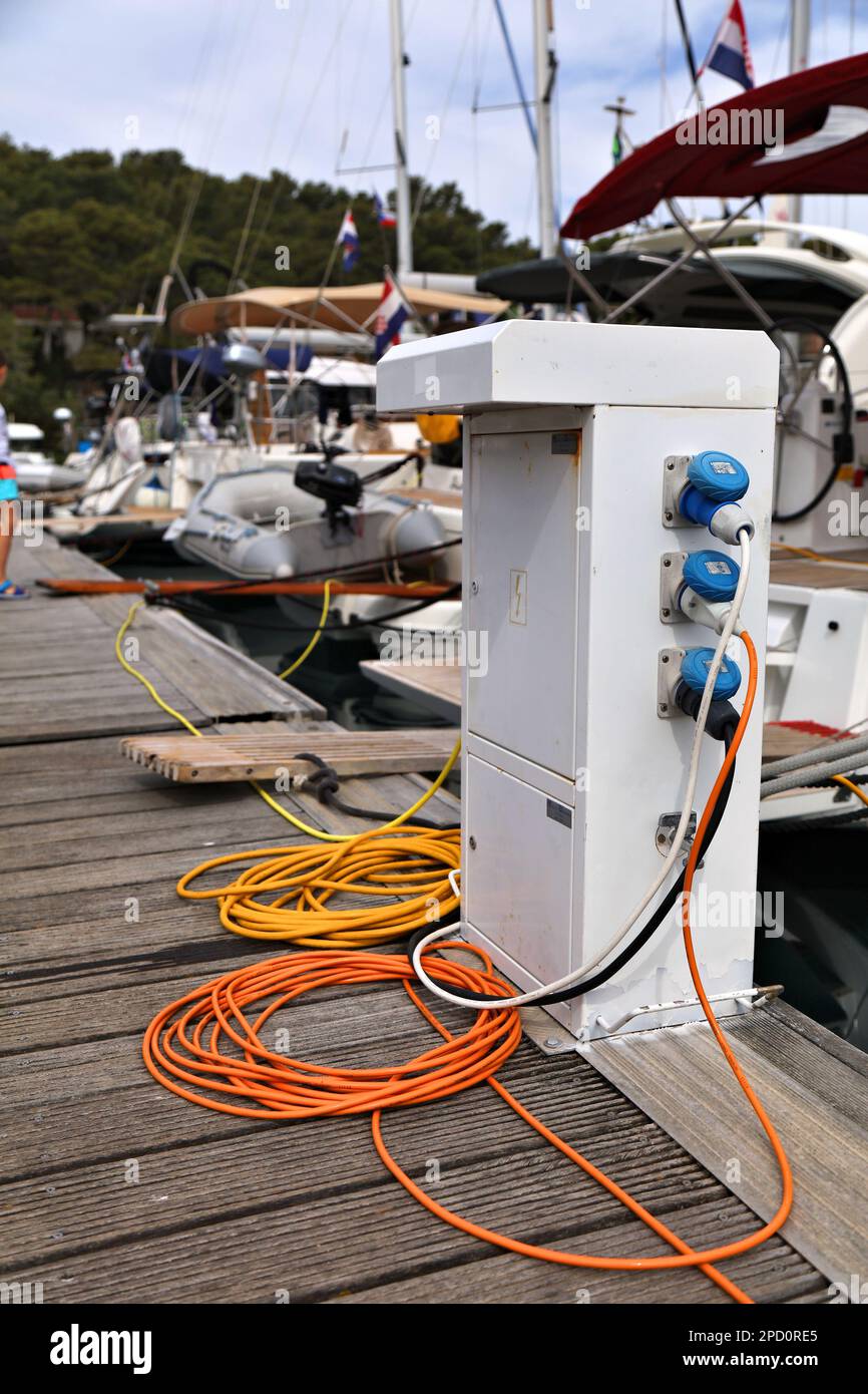 Electrical pedestal hi-res stock photography and images - Alamy