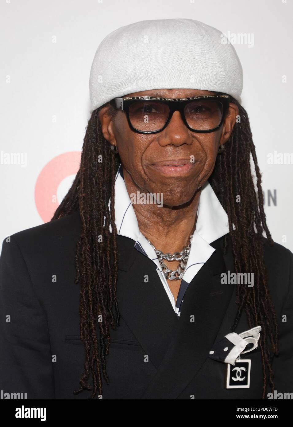 West Hollywood, Ca. 12th Mar, 2023. Nile Rodgers at the Elton John AIDS ...