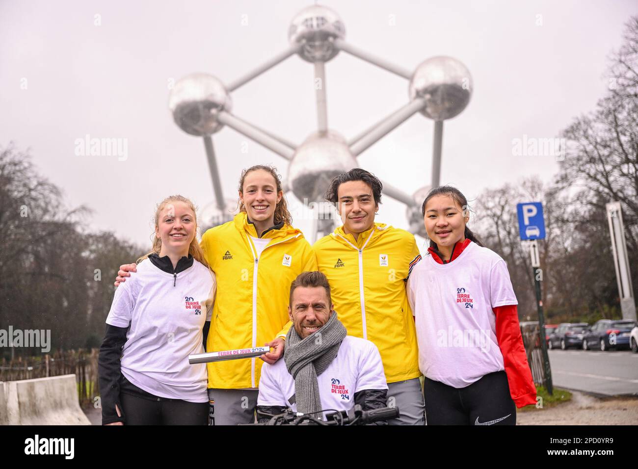 Belgian young para athlete Selma Van Kerm, Belgian Noor Vidts ...