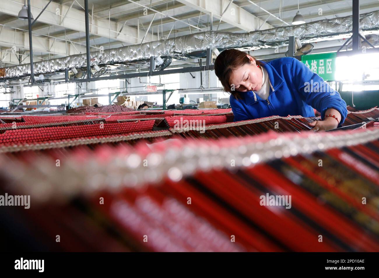 Pencil factory hi-res stock photography and images - Alamy