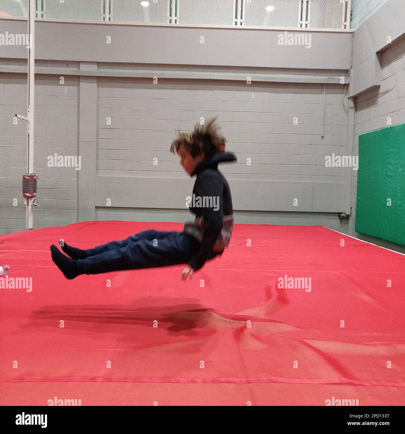 Boy bouncing hi-res stock photography and images - Alamy