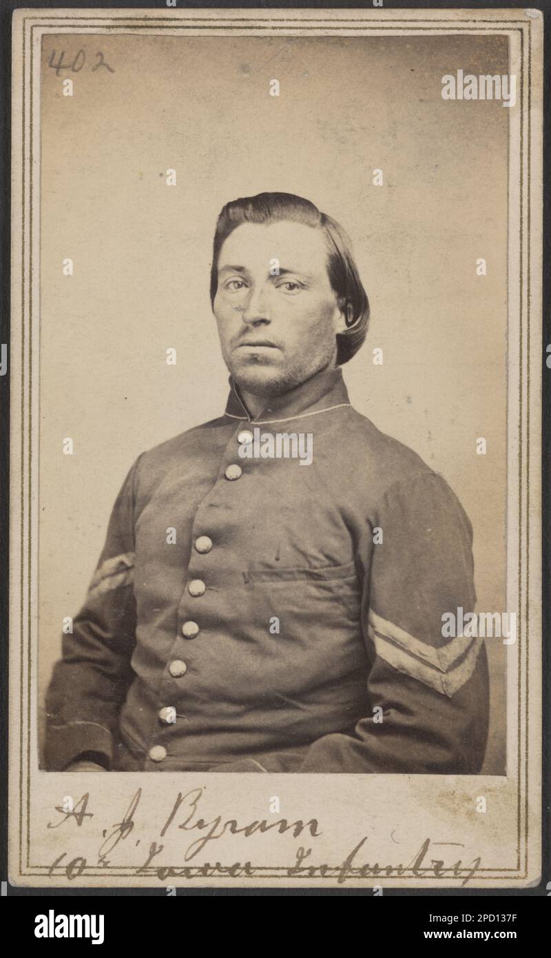 A. J. Byram, 10th Iowa Infantry. Title from item, No. 402. Byram ...
