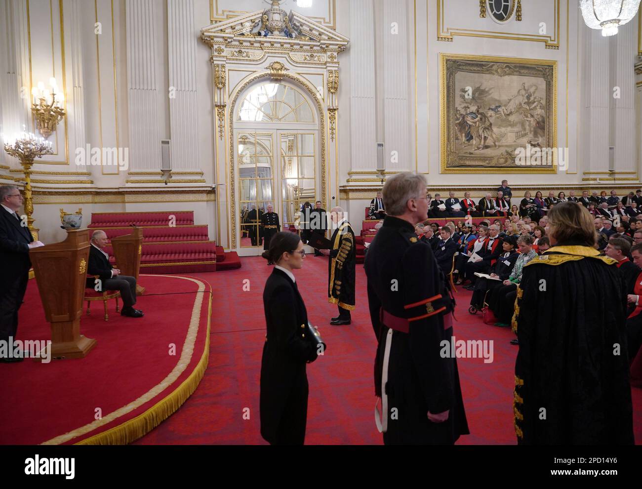 King Charles III and Menzies Campbell, the Lord Campbell of Pittenweem ...
