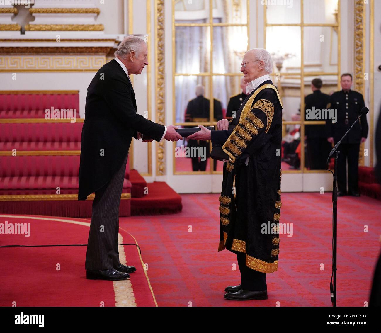 King Charles III and Menzies Campbell, the Lord Campbell of Pittenweem ...