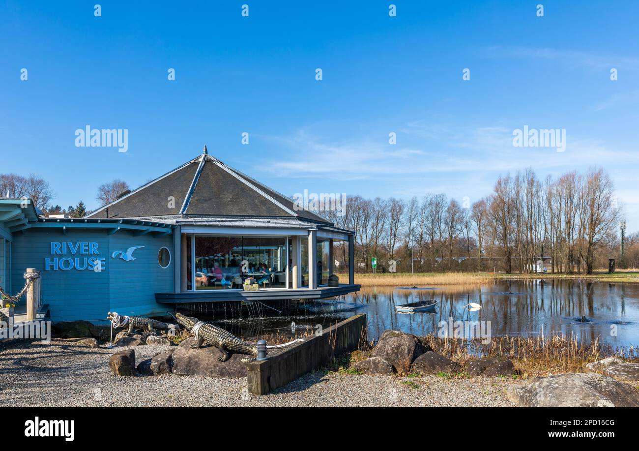 The River House restaurant in Stirling in Scotland Stock Photo - Alamy
