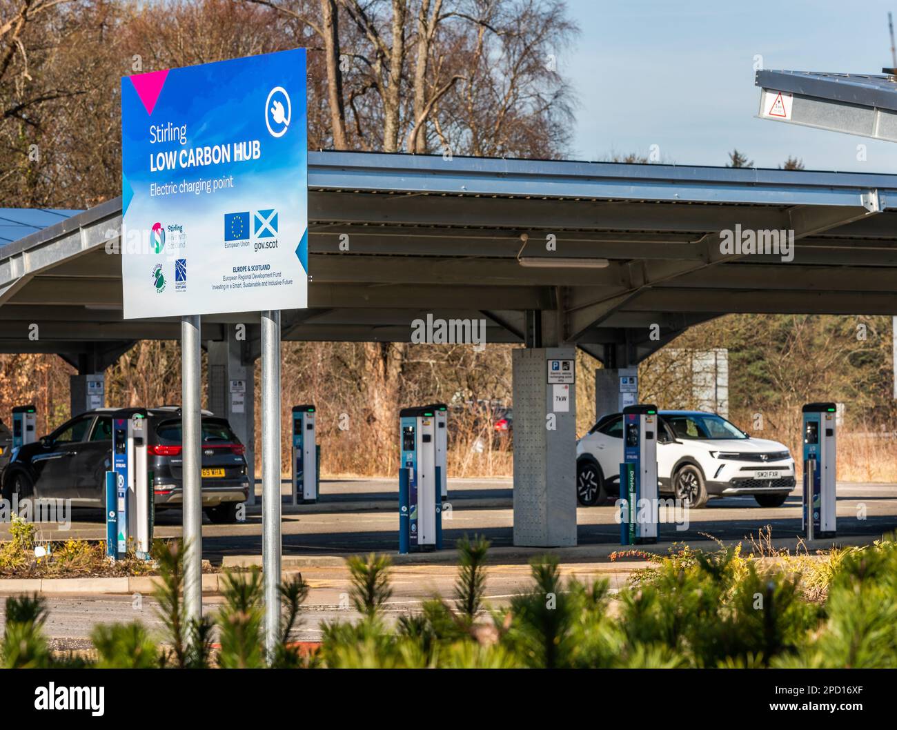 The Low Carbon Hub and electric vehicle charging point in the city of ...