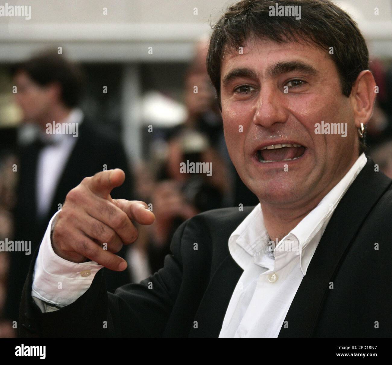 Spanish actor Sergi Lopez arrives for the screening of the film "El ...
