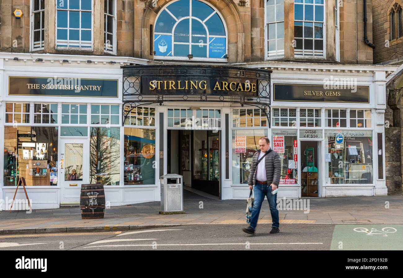 Stirling city centre hi-res stock photography and images - Alamy