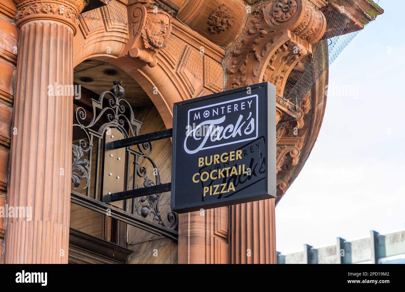 Monterey Jacks restaurant and bar in the centre of the city of Stirling ...